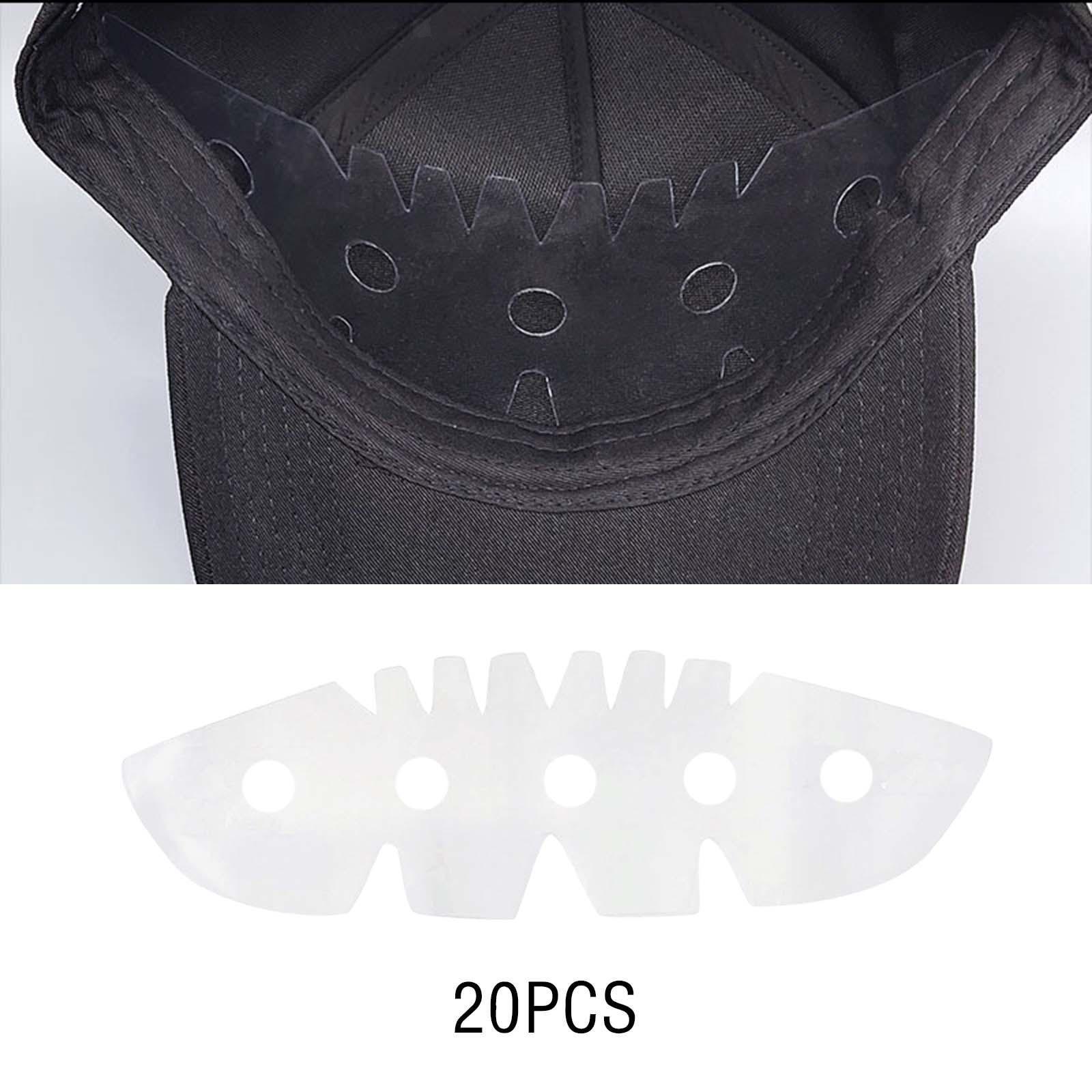 20x Baseball Cap Liners Portable Absorbent Sweat Liner for Adult ...