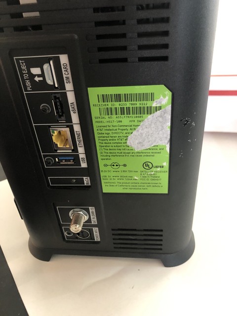 DIRECTV Genie Server Receiver Hs17-100 AC Adapter for sale online | eBay