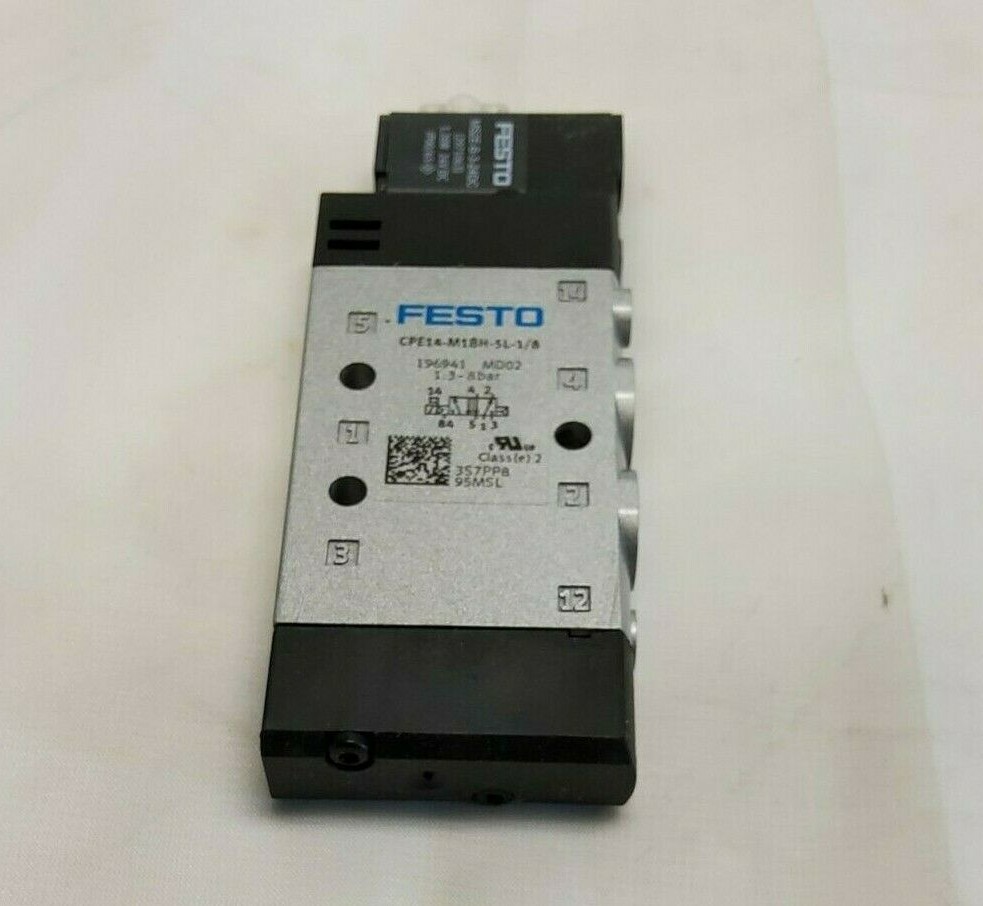 New FESTO CPE14-M1BH-5L-1/8 196941 Solenoid Valve 14 mm Wide | eBay