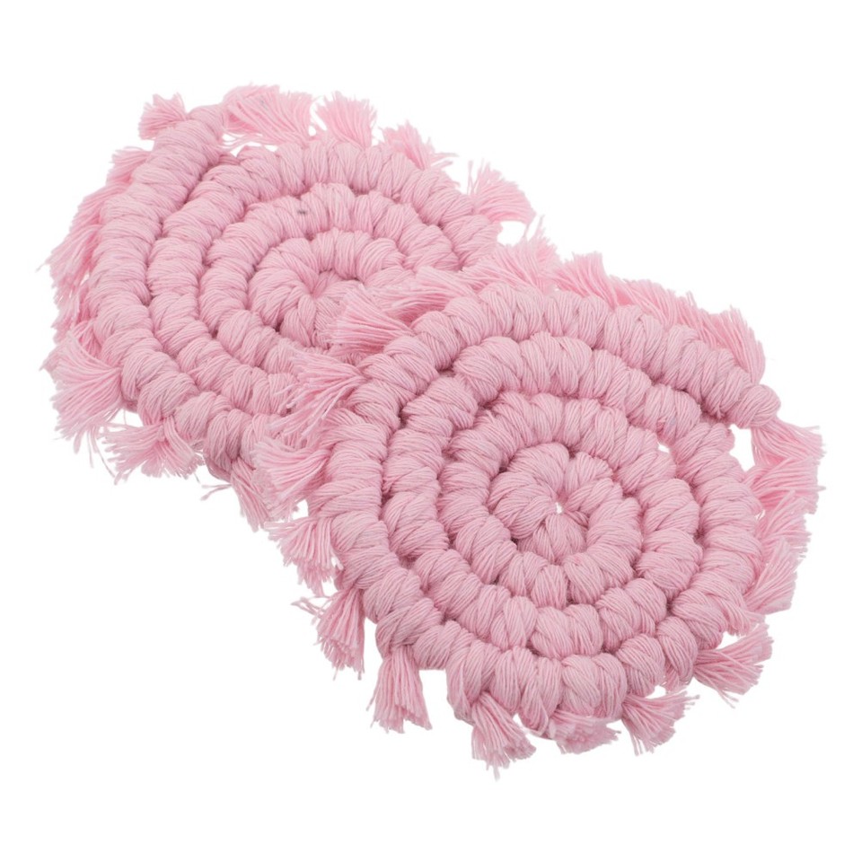 2pcs Boho Car Coasters for Cup Holders - Water Absorbent & Washable ...