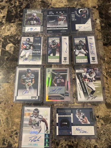 Seattle Seahawks 11 Card Autograph Lot | eBay
