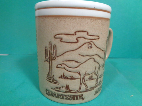 Quartzsite Arizona/Camel Souvenir Coffee Mug (Used/EUC) | eBay