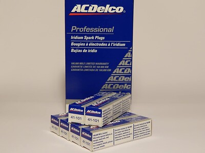 ACDelco # 41-101 Professional Iridium Spark Plug --- 6 Pcs NEW | eBay