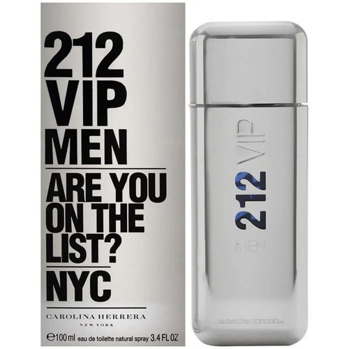 212 VIP MEN by Carolina Herrera Cologne for Men EDT 3.3 / 3.4 oz New In ...