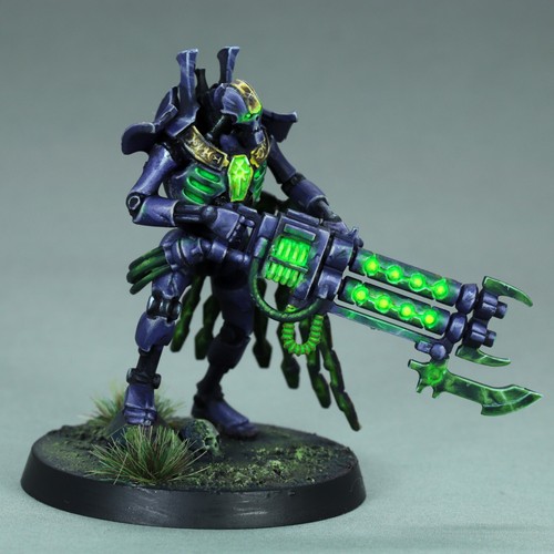Painted Necron Royal Warden Miniature Indomitus Warhammer 40k Xenos ...
