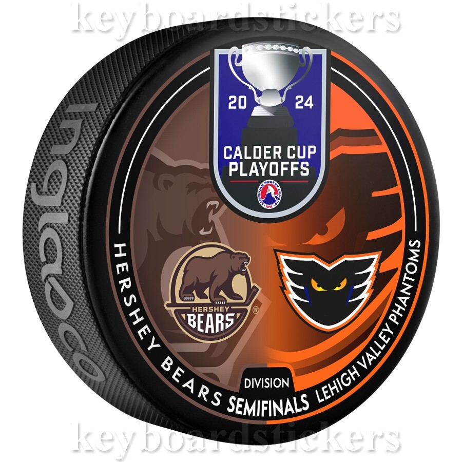 Hershey Bears 2024 AHL Calder Cup Playoffs Dueling 3 Hockey Puck PKG. | eBay