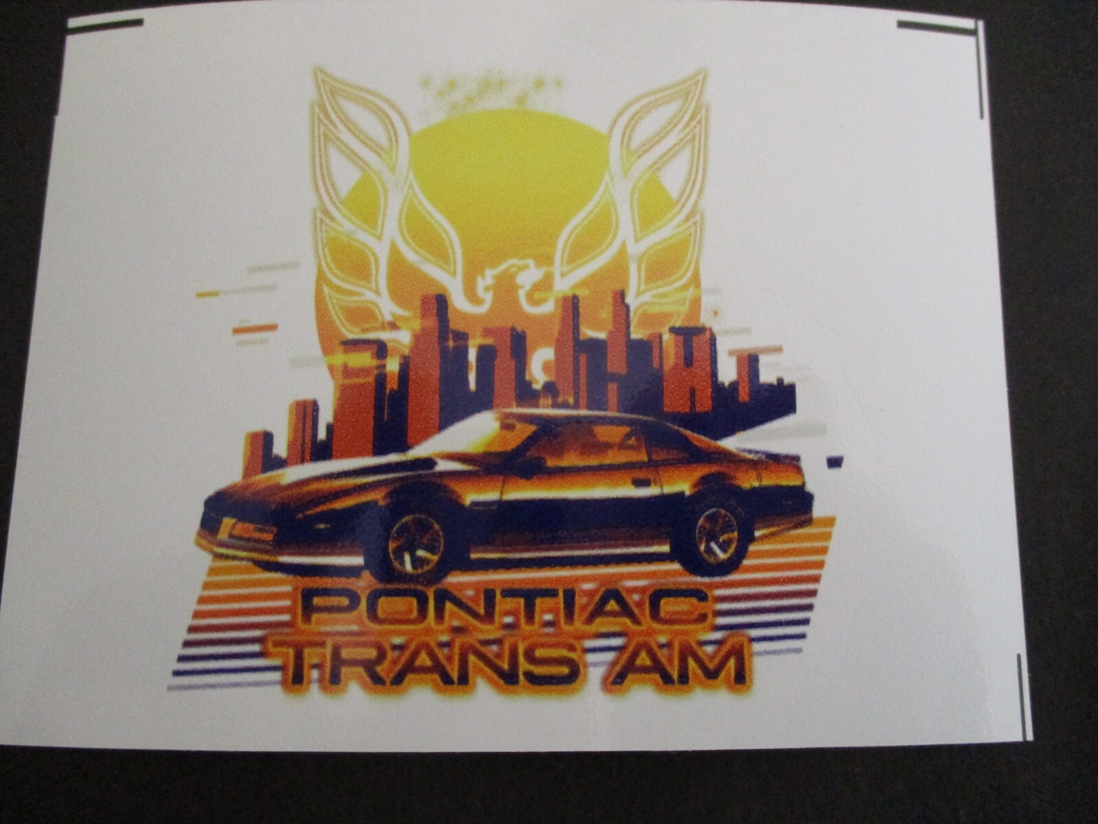 3x PONTIAC TRANS AM 3rd Gen. & INDIAN HEAD SERVICE STICKERS DECALS | eBay