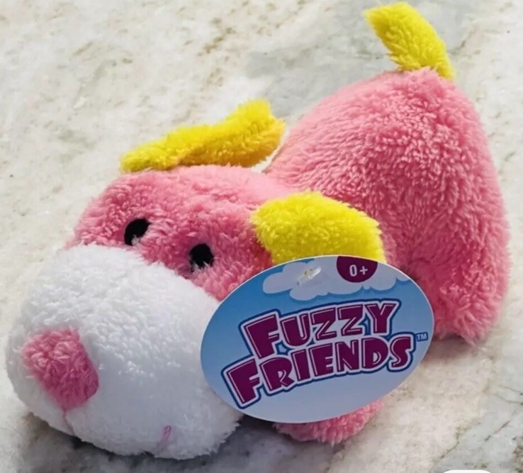 FUZZY FRIENDS Plush Dog Stuffed Animal Soft Toy with Tags-4"-Brand New ...