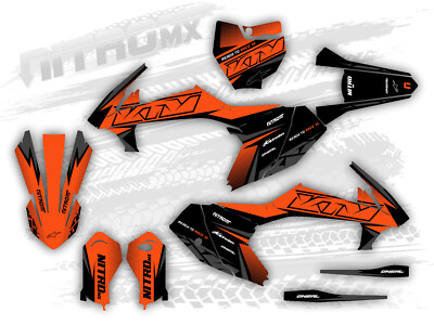 NitroMX Graphics Kit for KTM SX 65 SX65 2016 2017 2018 2019 2020 2021 ...