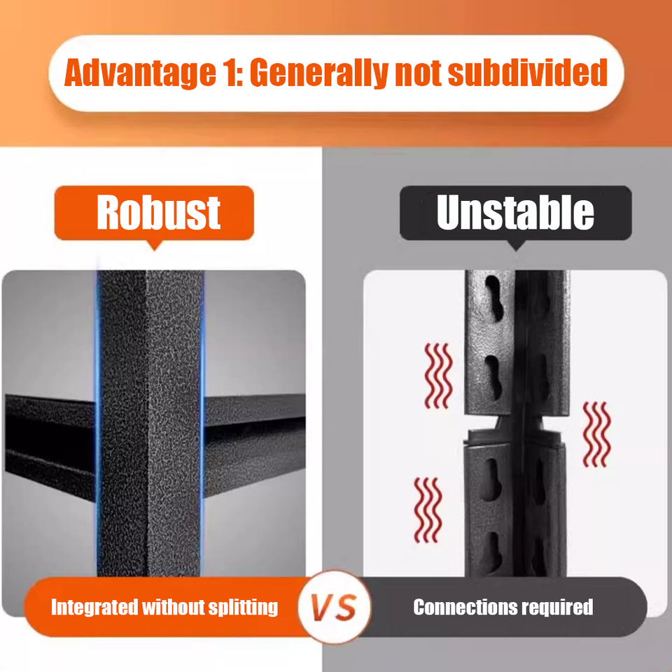 Height Adjust Garage Shelves Shelving Racking Boltless Heavy Duty ...