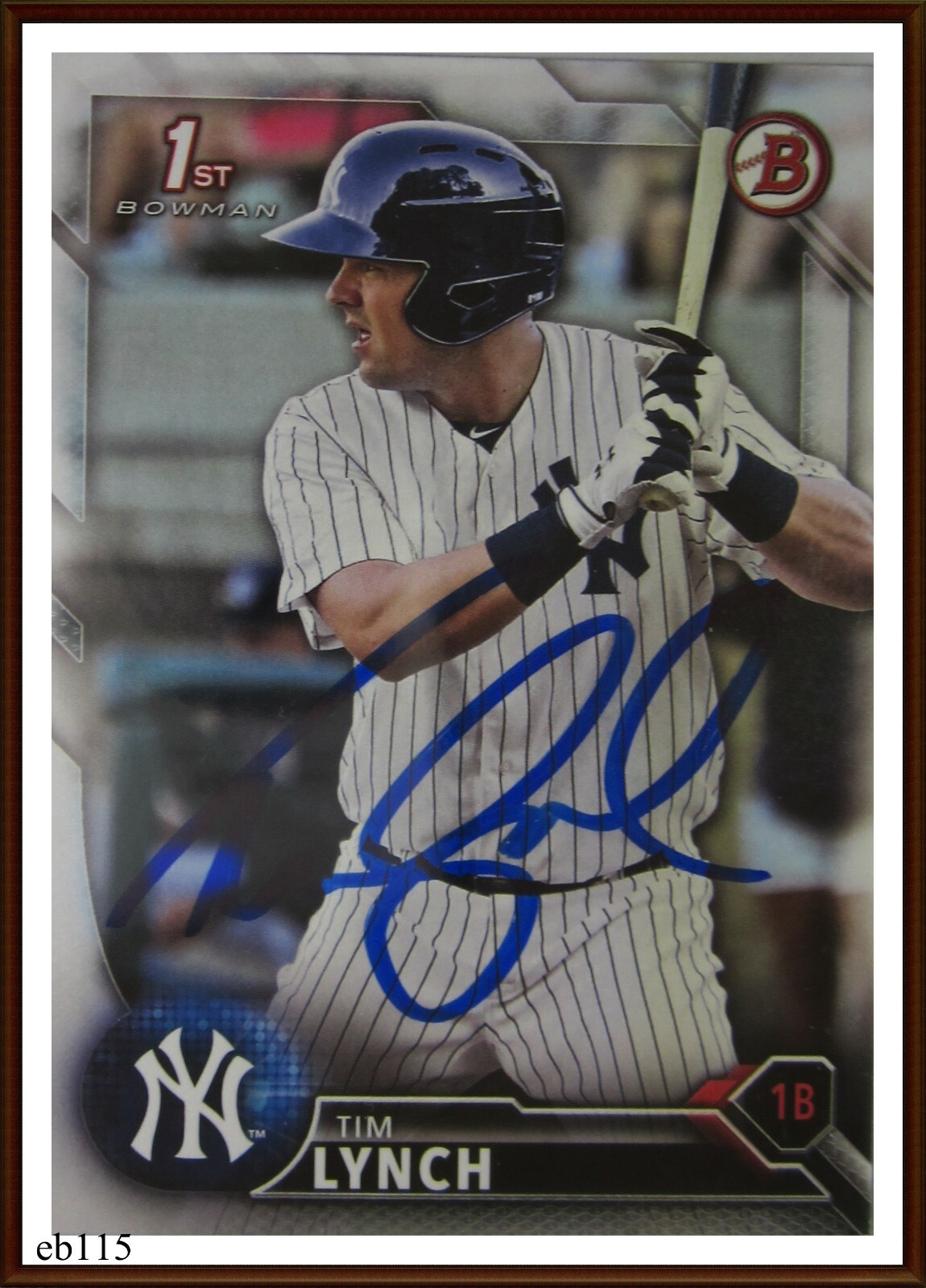 Jim Lynch autographed baseball card | eBay