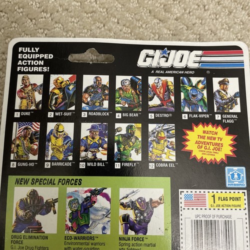 1991 Hasbro G.I. Joe GUNG-HO U.S. Marine Action Figure in Sealed ...