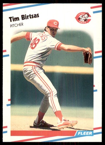 1988 Fleer Update Tim Birtsas Baseball Cards #U-82 | eBay