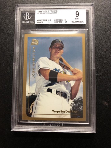 JOSH HAMILTON 1999 TOPPS TRADED ROOKIE GRADED BGS 9 | eBay