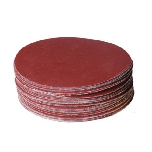 50 Stück Schleifscheiben 150 mm Exzenter Schleif papier P220 rot Klett ...