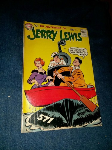 Adventures of Jerry Lewis #51 Silver Age DC Comics 1959 teen humor ...