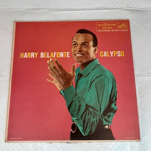 HARRY BELAFONTE CALYPSO VINYL LP RCA VICTOR LPM-1248 "NEW ORTHOPHONIC ...