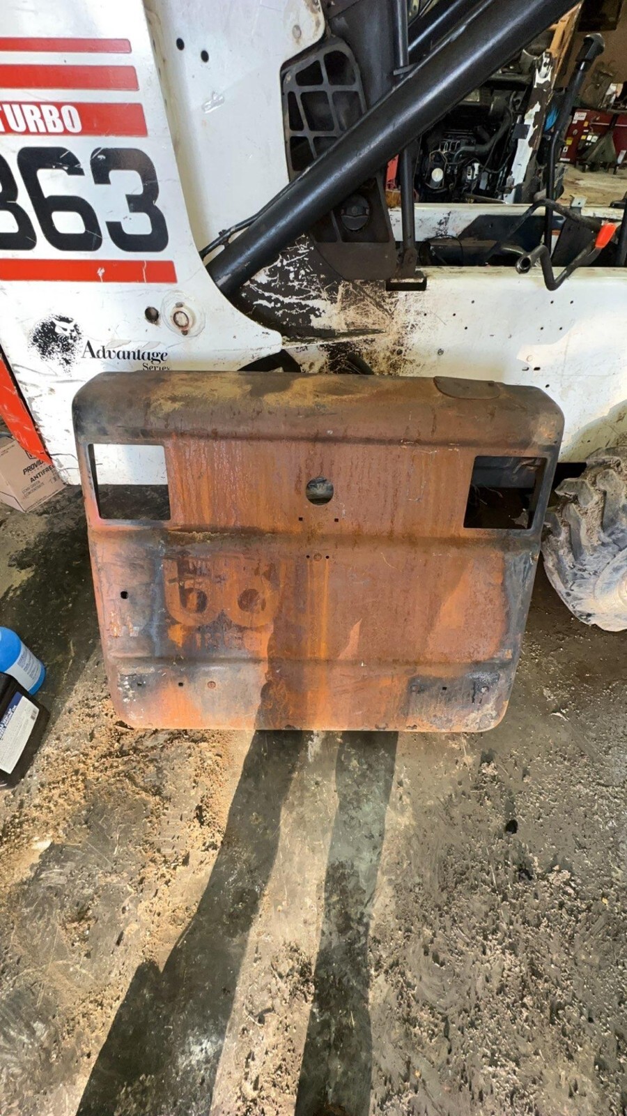 Bobcat 863 rear door with latch (fits several other models) | eBay