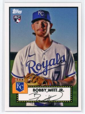 2022 1952 Topps National Wrapper Redemption Bobby Witt Jr. RC Royals | eBay