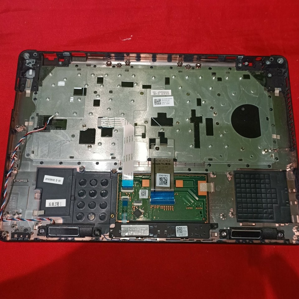 Dell Latitude E5470 Palmrest Qwerty Keyboard IN Sound Top Case Black | eBay