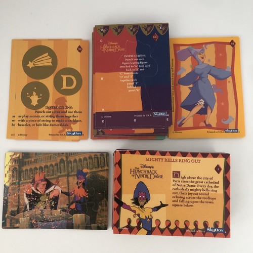 Disney The Hunchback of Notre Dame Trading Puzzle Puppet Pop-out Coin ...