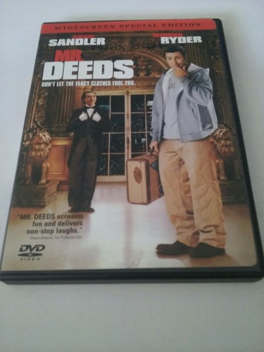 Mr. Deeds (DVD, 2002, Special Edition - Widescreen) ADAM Sandler ...