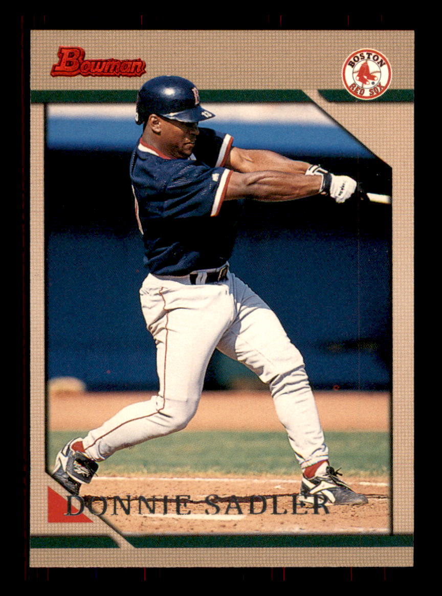 1996 Baseball Bowman Donnie Sadler Boston Red Sox #376 1 | eBay