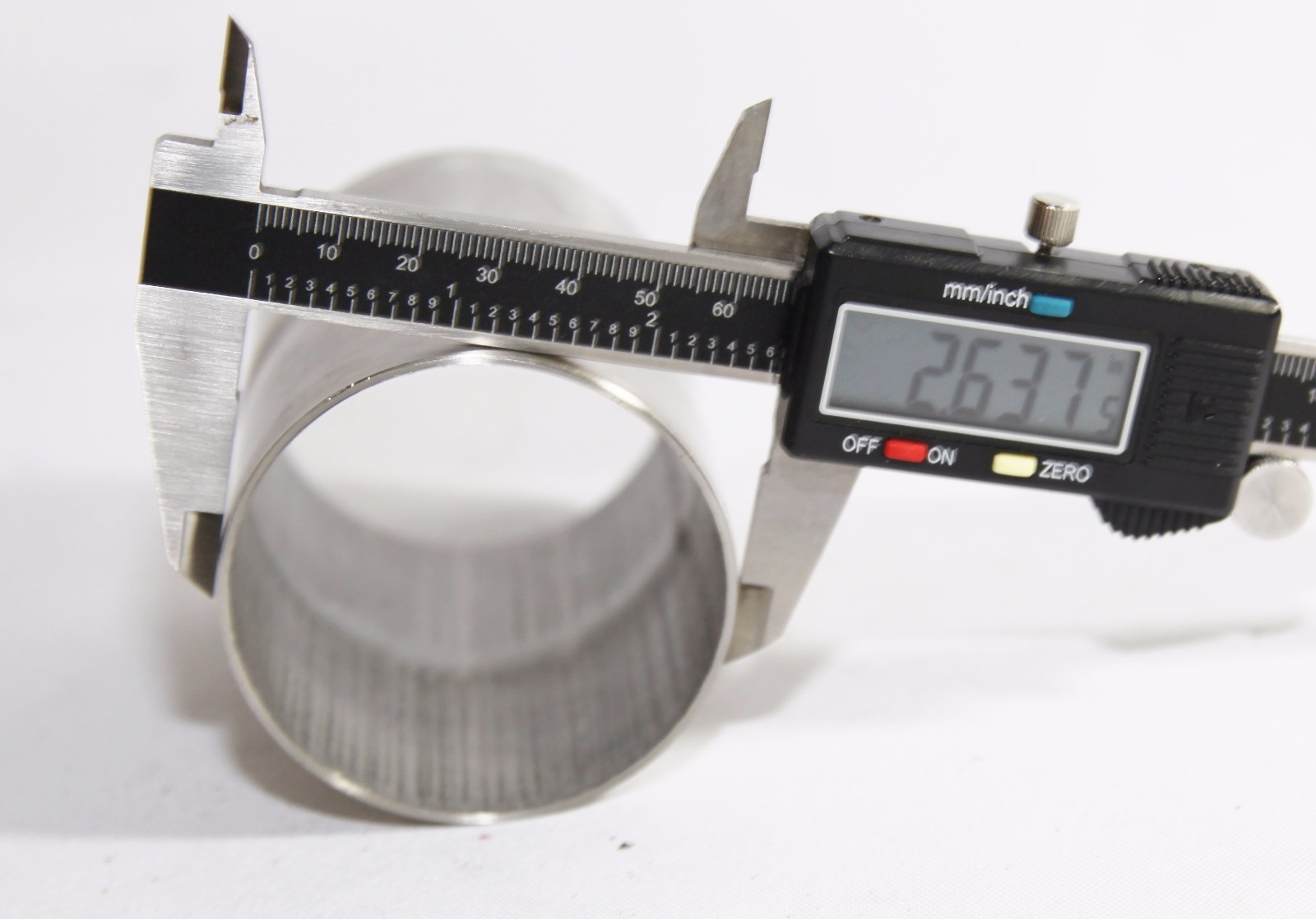 DIY 2 1/2" ID to 2 1/2" ID SS Tailpipe Exhaust Pipe Connector Coupling ...