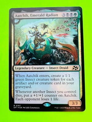 MTG Aetherdrift - Aatchik, Emerald Radian - Rare Foil | eBay