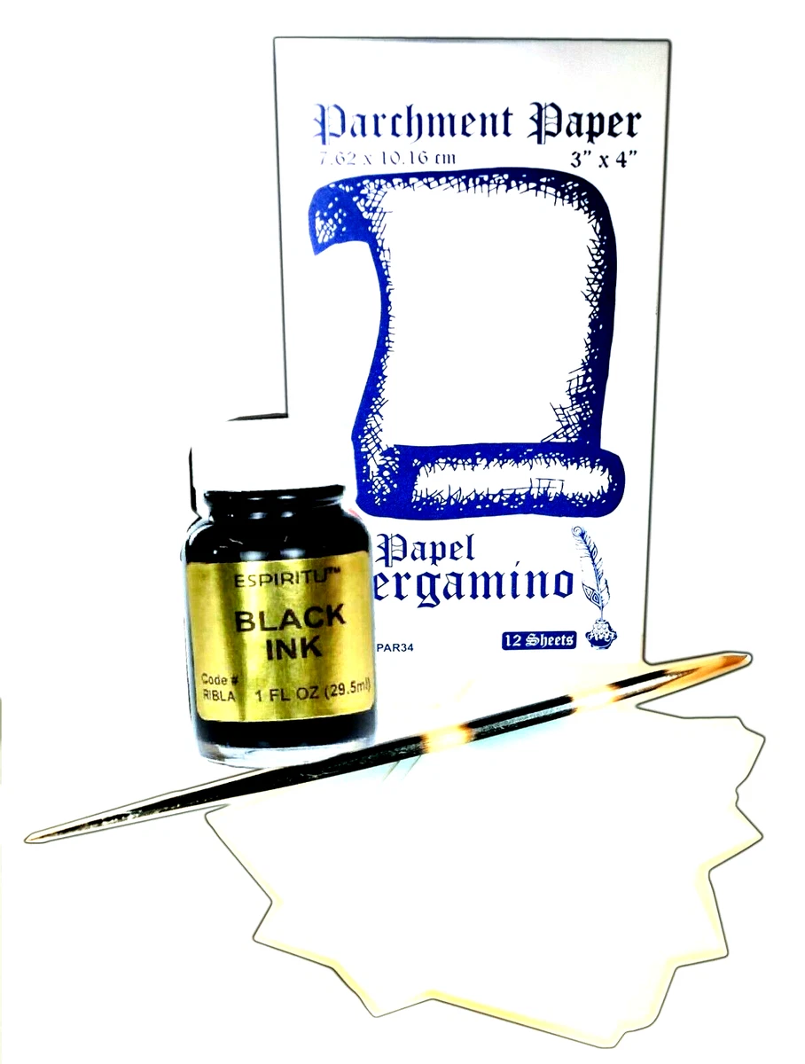 Quill And Ink And Parchment