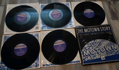 The Motown Story The First 25 Years 1983 5 LP Box Set Motown 6048 ML5 ...