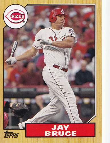 2012 Topps #TM-39 Jay Bruce Mini Cincinnati Reds + (Yes 3 Free Mystery ...