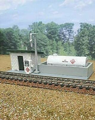 Osborn WOOD Model HO Scale DIESEL FUELING STATION -KIT#1122~NEW | eBay