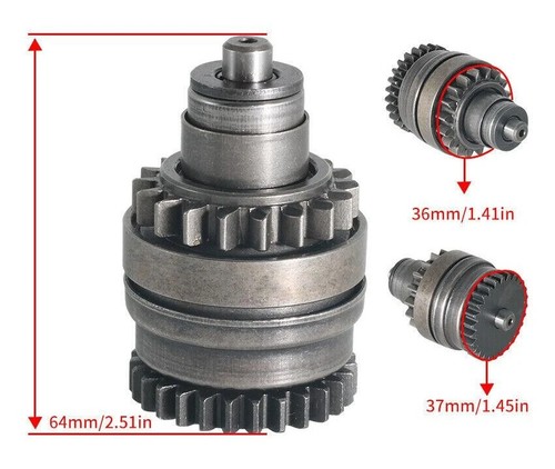 Starter Bendix For KTM 200 250 300 2007-2016 55140026000 55140026100 ...