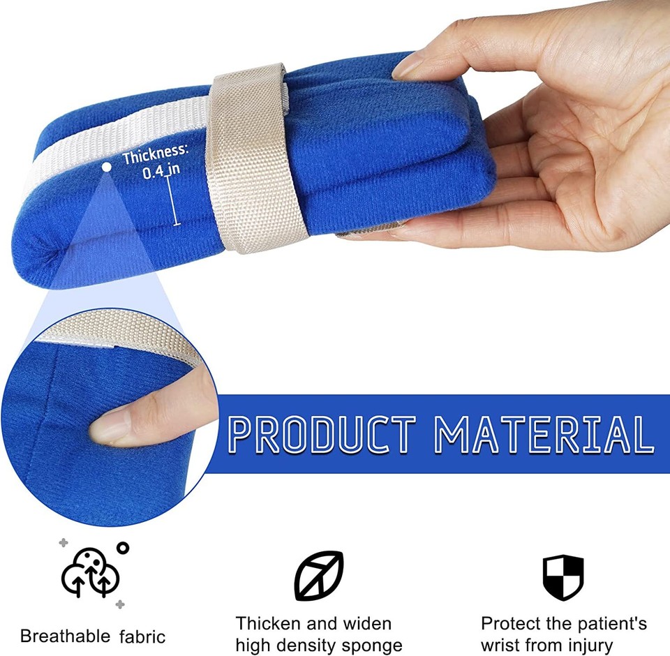 Hospital Restraints Bed Strap Patient Medical Restraints Limb Holders ...