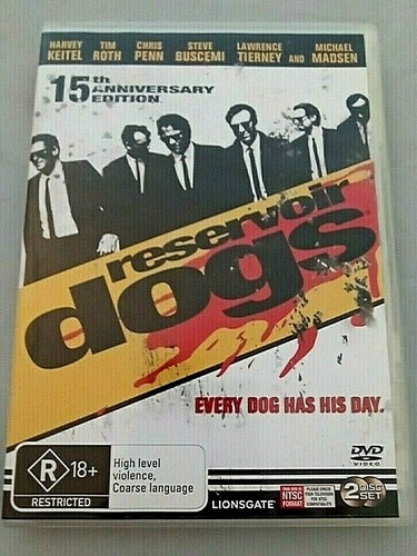 Reservoir Dogs DVD 15th Anniversary Edition GC $5.00 p&p 9321337147826 ...