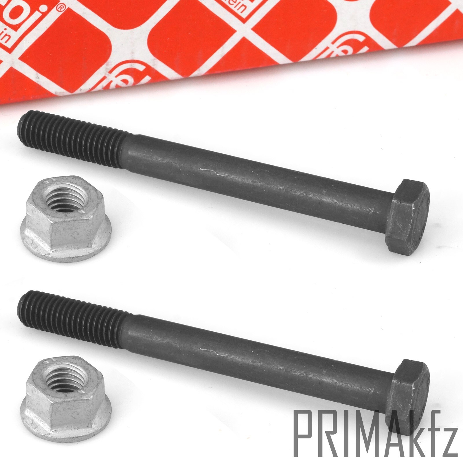2x FEBI Schraube Mutter Querlenker oben für AUDI A4 A6 VW Passat 3B ...