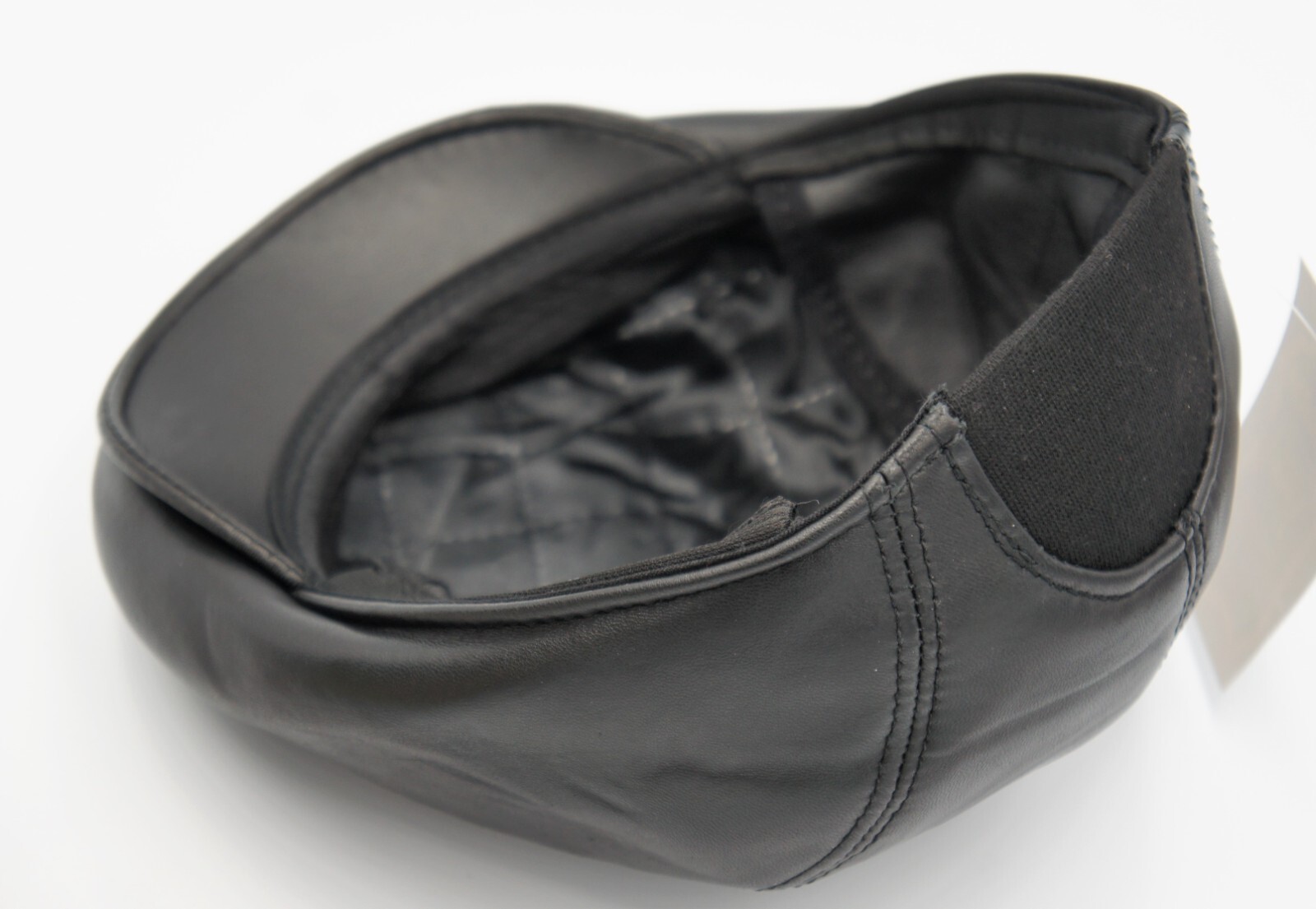 REAL LAMBSKIN LEATHER Driving Cap Newsboy Ivy Hat Golf Gatsby Flat ...