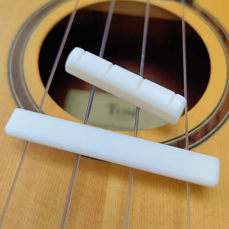 10x Bone Ukulele Nut 35x5x6.5mm Luthier 21" | eBay