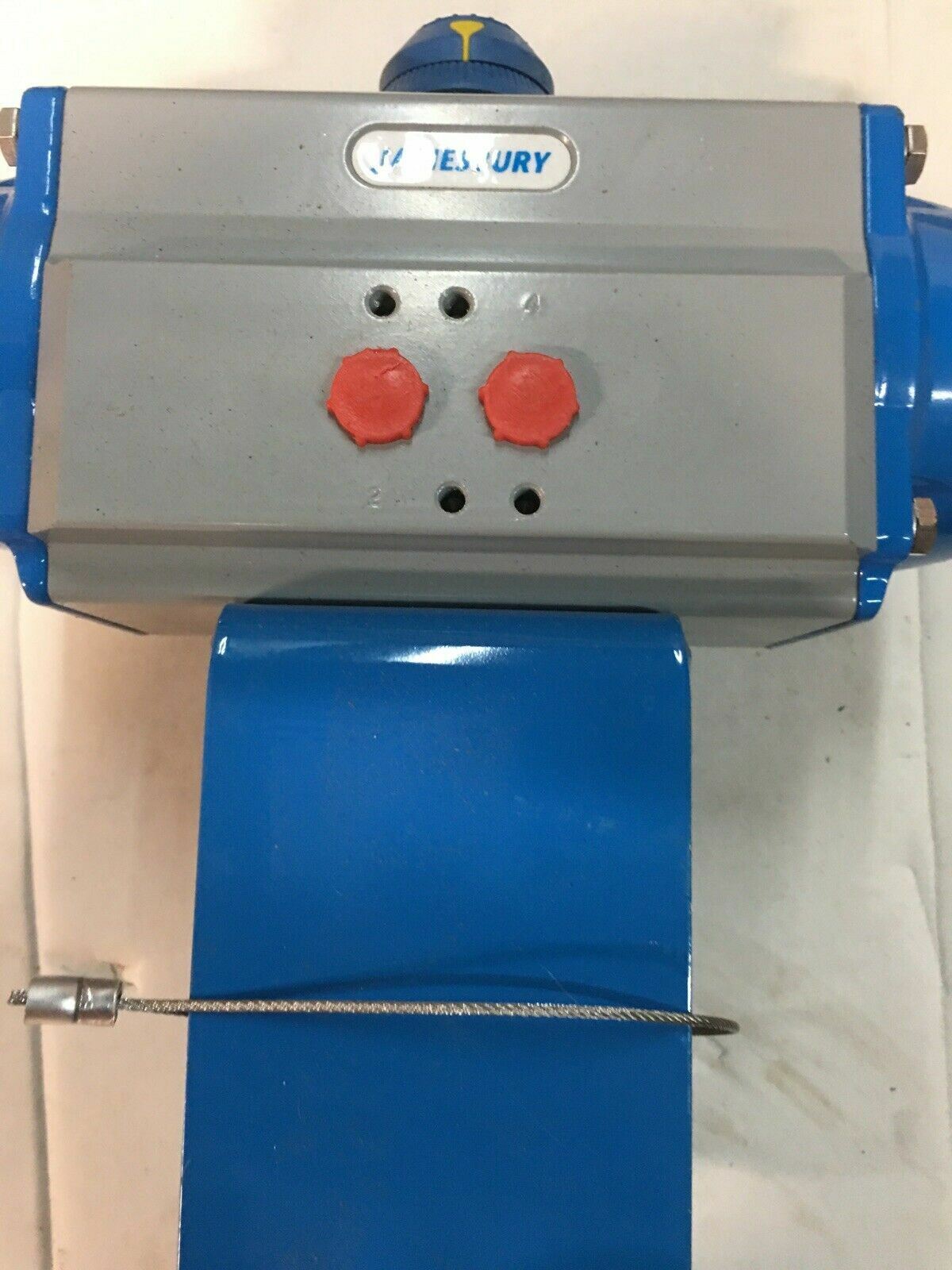 JAMESBURY 116PSI 8BAR VALVE ACTUATOR W/ PMV VALVE CONTROL SYSTEM ...