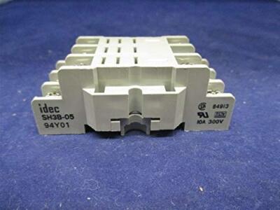 Idec Sh3b-05 Relay Socket 11-pin Blade Socket Din Rail Snap Mount | eBay
