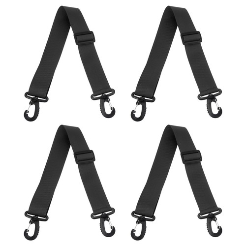 90cmx3.8cm Ski Carrier Strap, 4 Pack Snowboard Boot Strap, Black ...