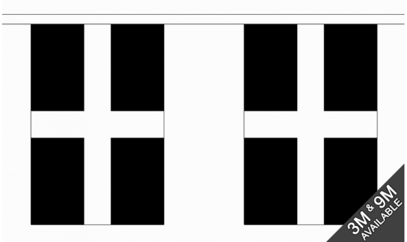 Cornwall Flags & Bunting - 5x3' 3x2' & Giant 8x5' Table Hand Cornish ...