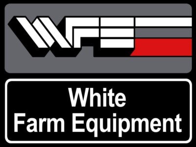 White Farm Equipment Tractor Dealer Style NEW Sign 30 x 40" USA STEEL ...