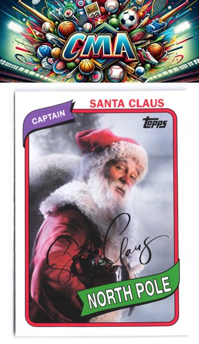 2025 Topps Holiday #TSA-80 Santa Claus The Santa Archives | eBay