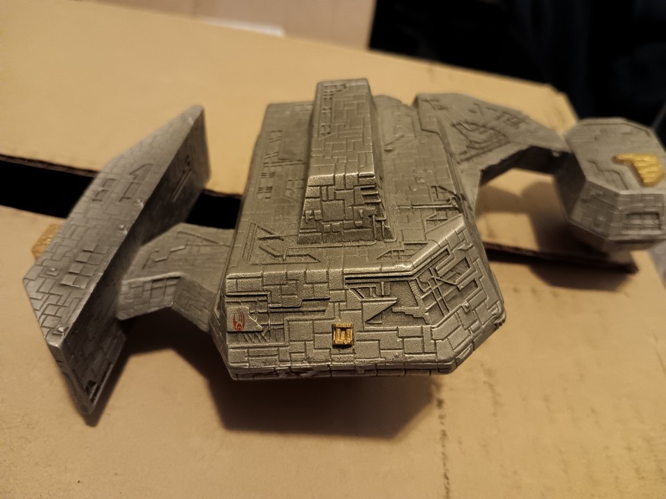 Franklin Mint STAR TREK The Borg Ship Designation Type II 1995 | eBay