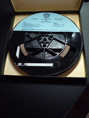 Mary of Peter, Paul and Mary Mary Reel to Reel Tape 3 3/4 IPS . Very ...