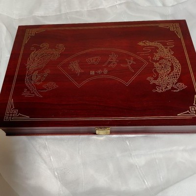 Traditional Calligraphy Set China Ink Stone Vintage Suzuri Sumi Grinder ...