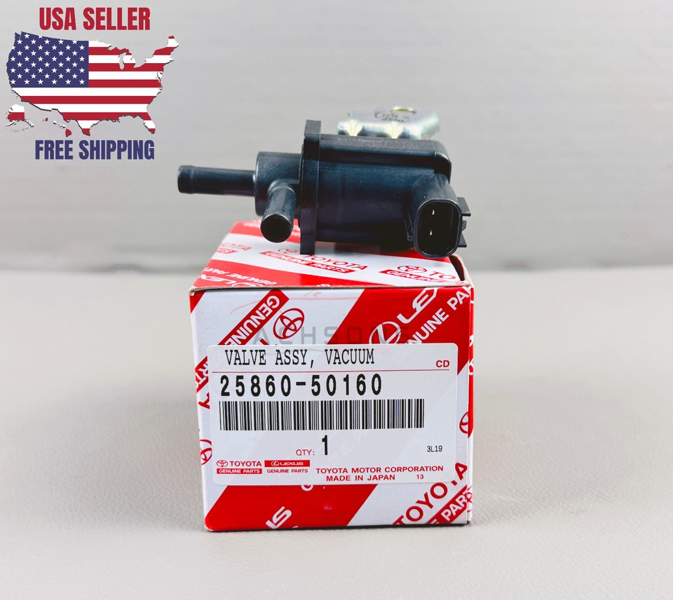 25860-50160 GENUINE TOYOTA SEQUOIA TUNDRA GX470 SC430 VACUUM SWITCHING ...