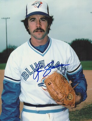 KEN SCHROM TORONTO BLUE JAYS ACTION SIGNED 8x10 | eBay